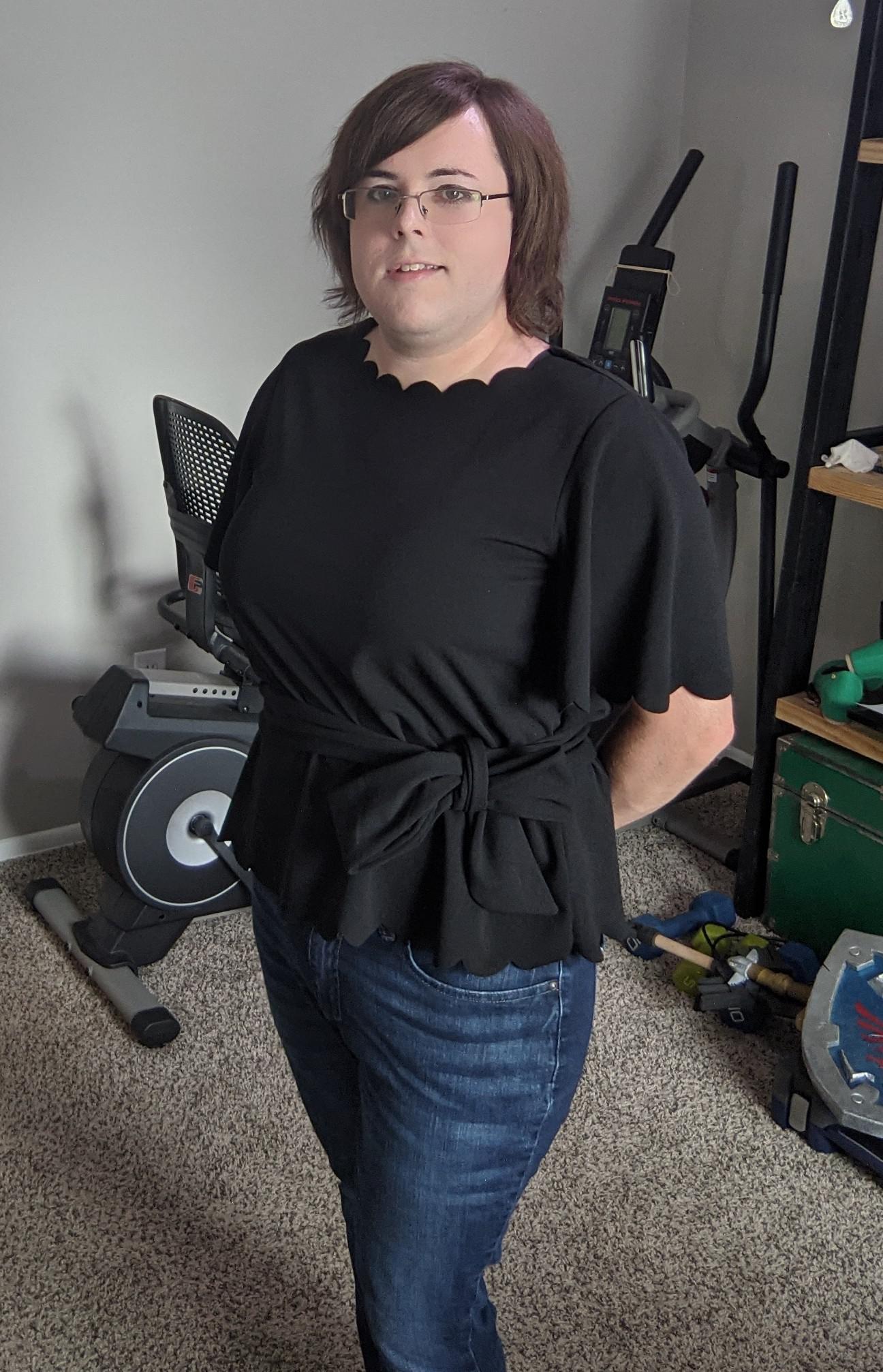 First time ever going to the store presenting as a girl soon. And not just wearing one piece of ...