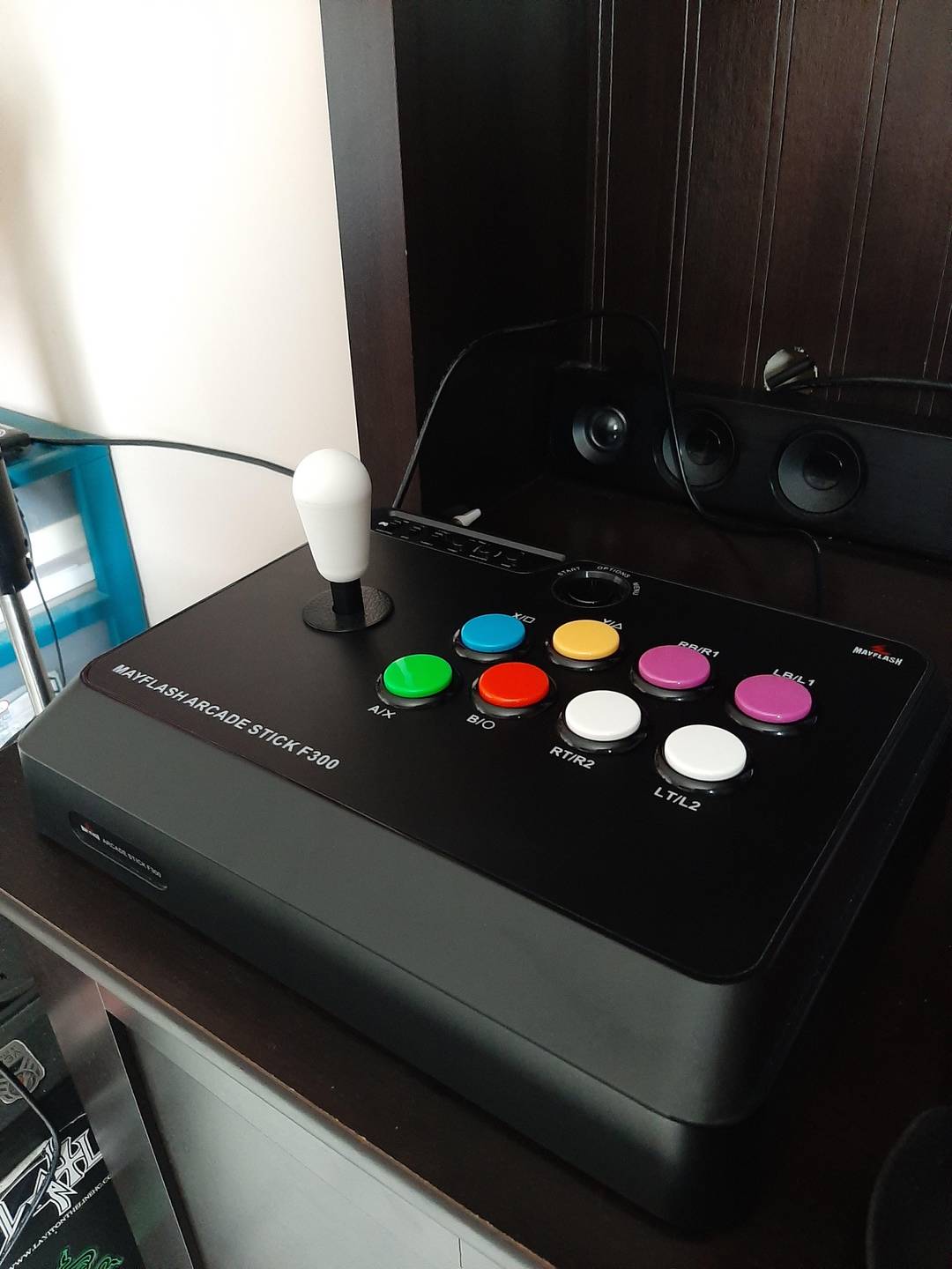 First time installing new Sanwa buttons and lever. | Scrolller