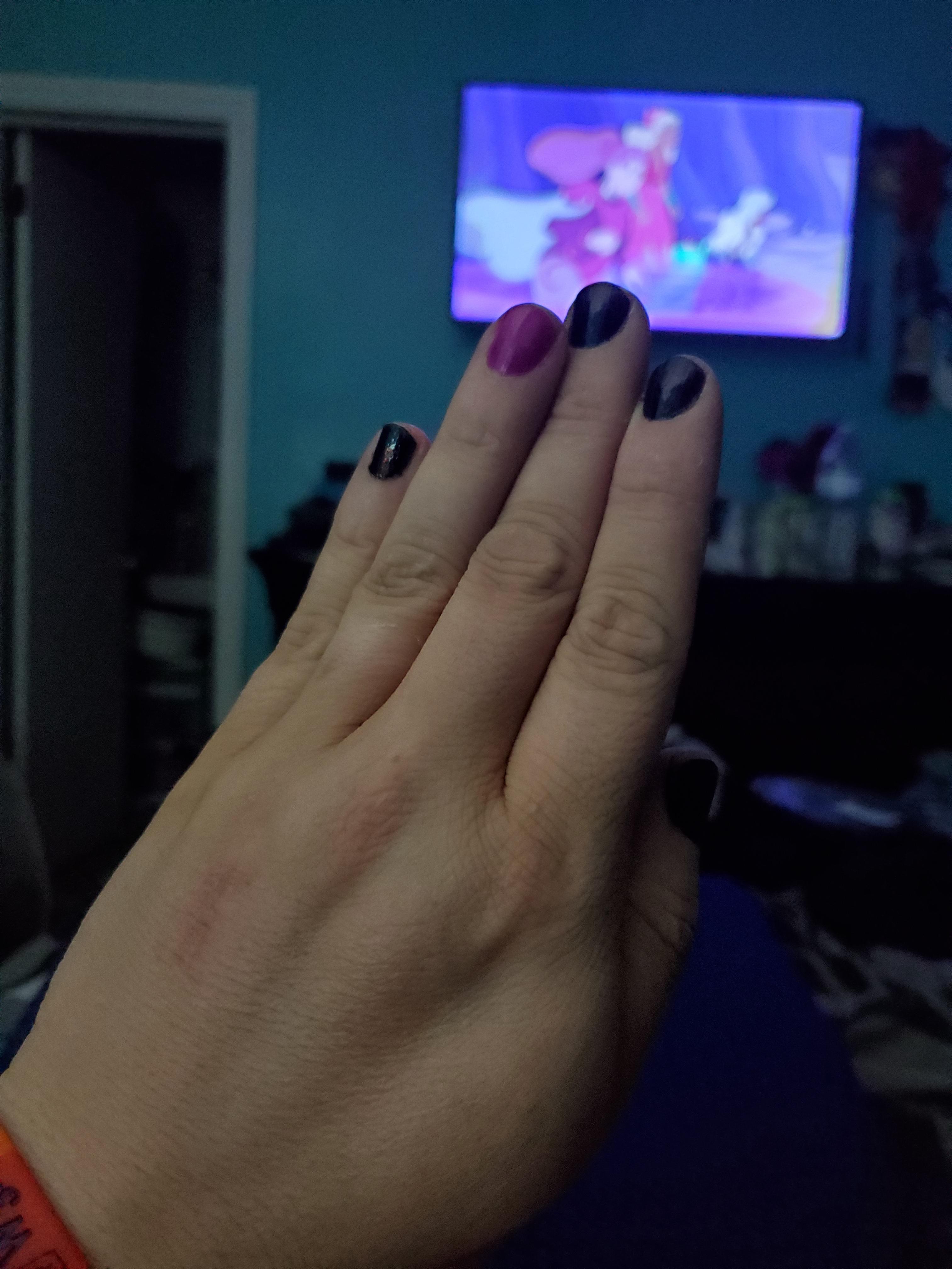 First time i've painted my nails in 15 years | Scrolller