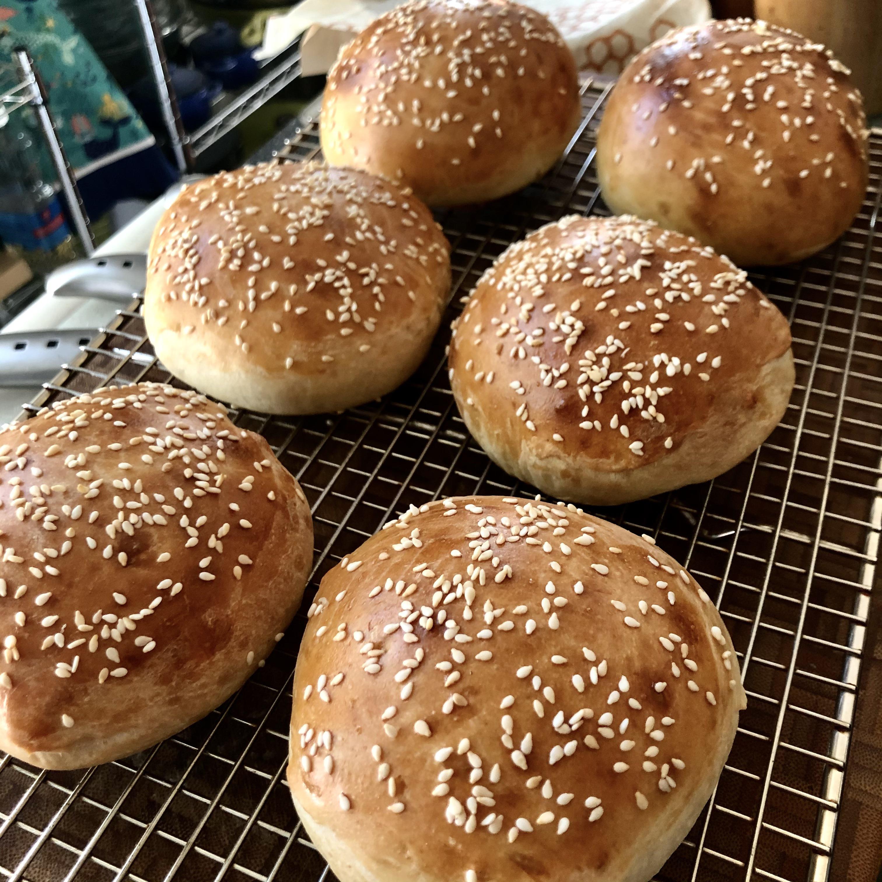 First time making burger buns! | Scrolller