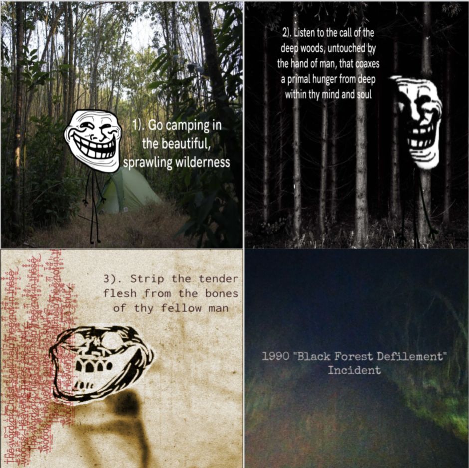 First time making one of these. Succumb to the darkness. | Scrolller