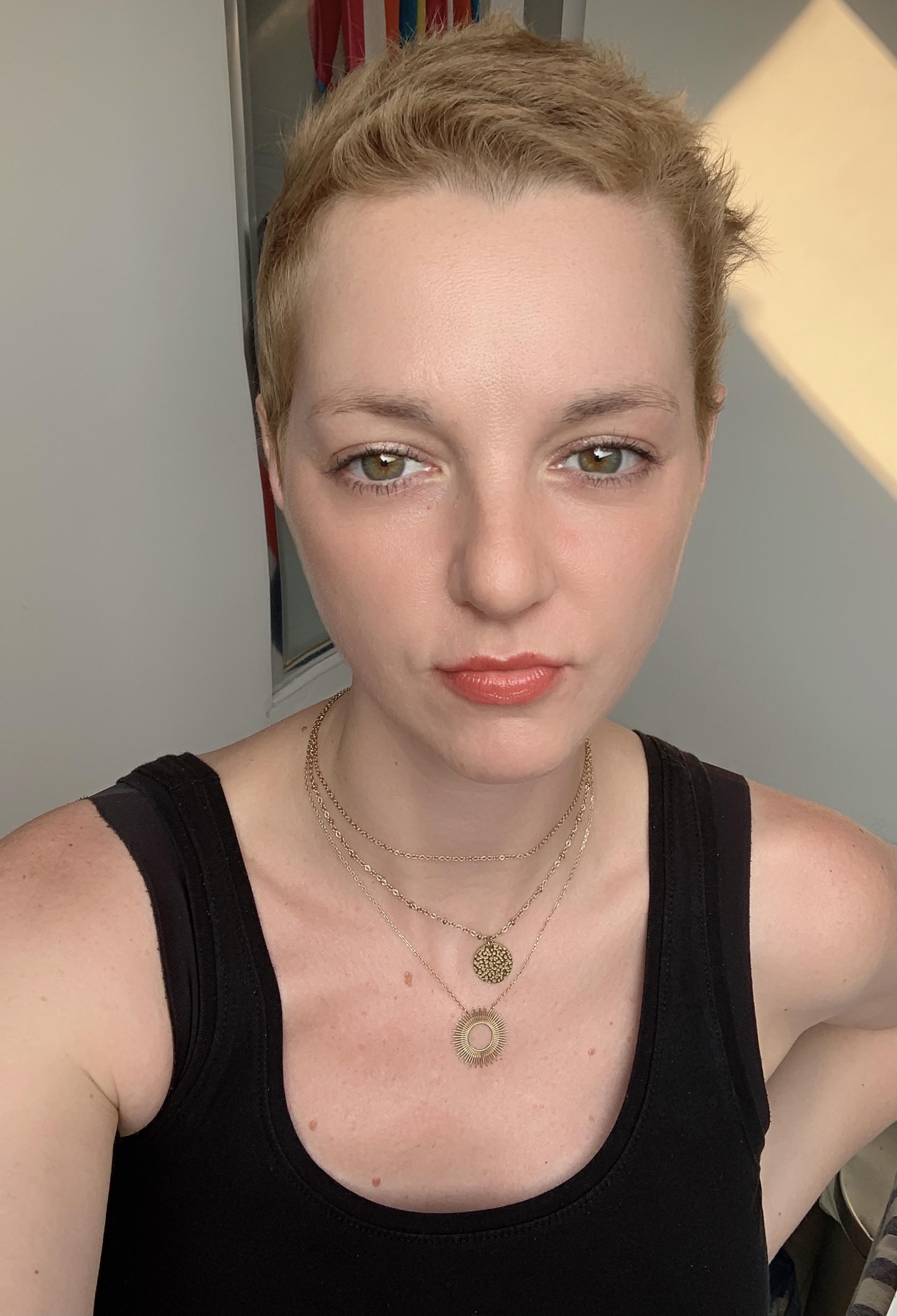 First Time Short Haired Hello World Scrolller
