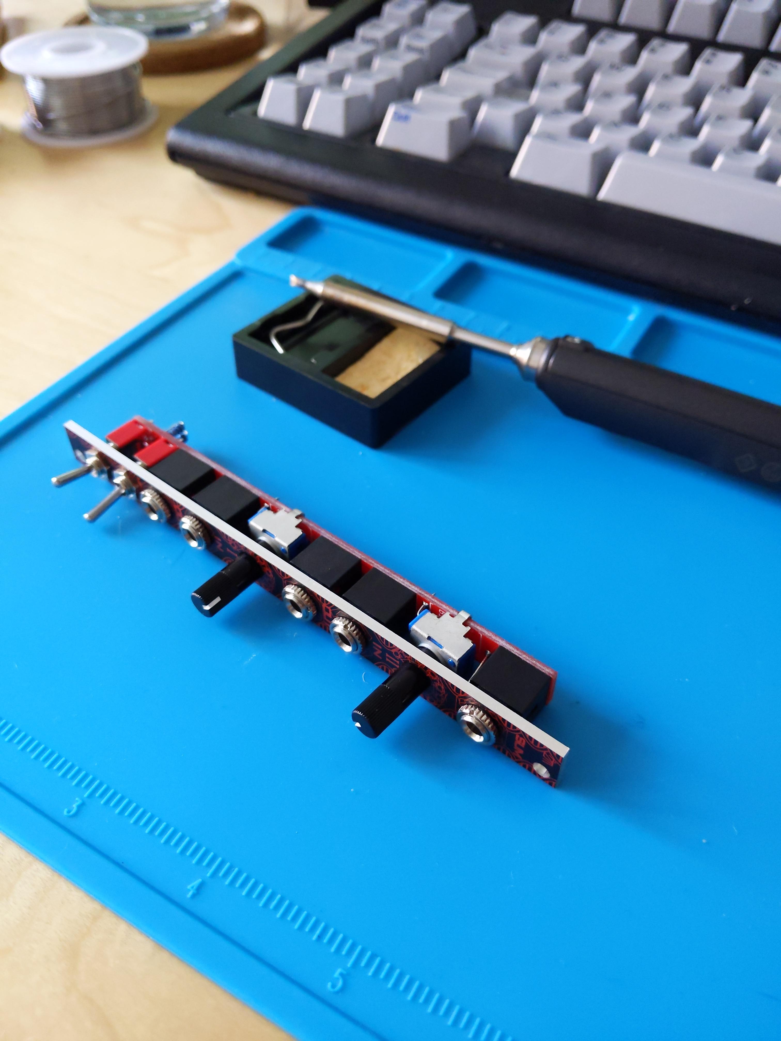 First time soldering again in years, first of many! | Scrolller