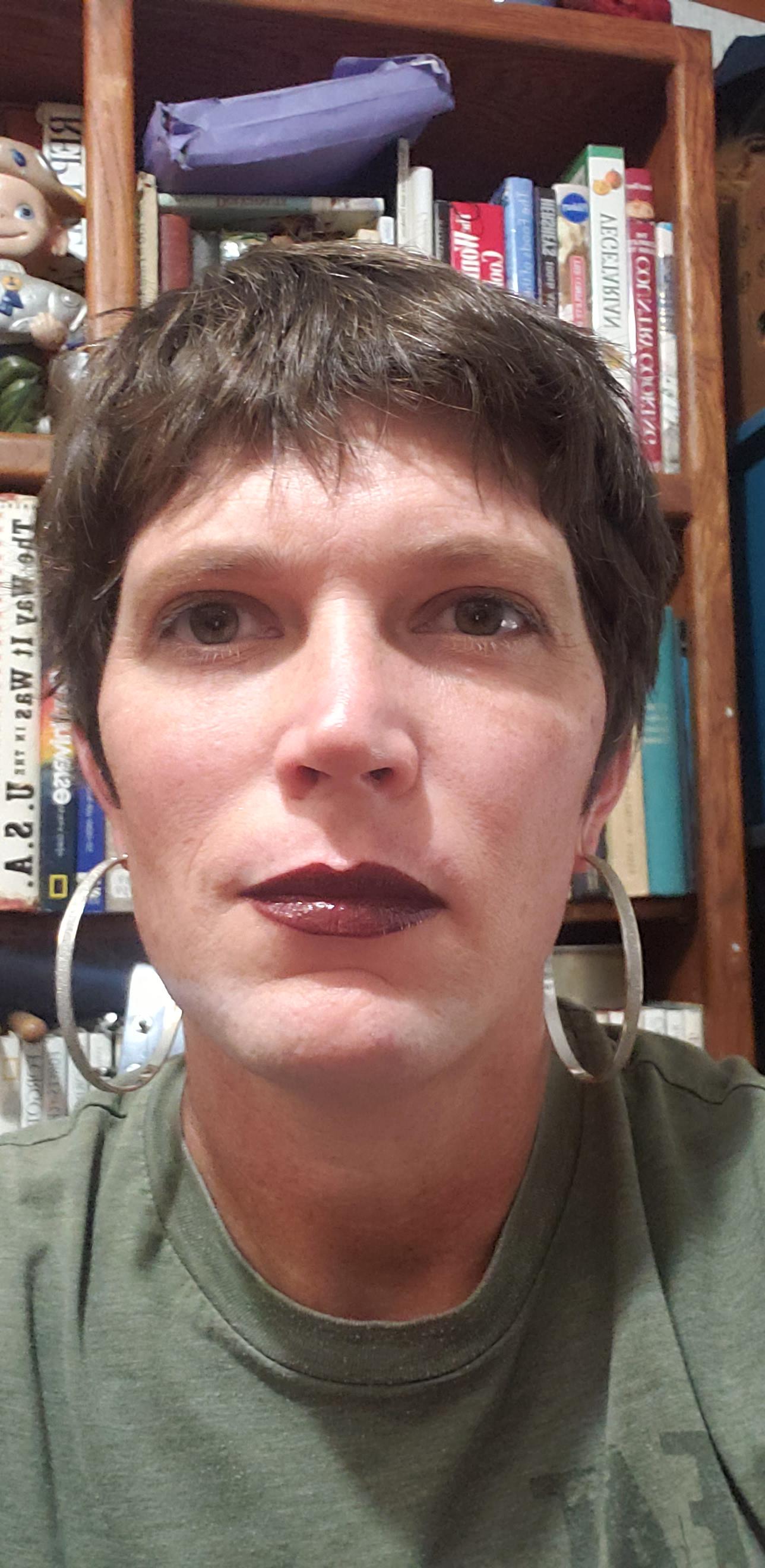 First time wearing light makeup without guilt. I know it's terrible but its mine. | Scrolller