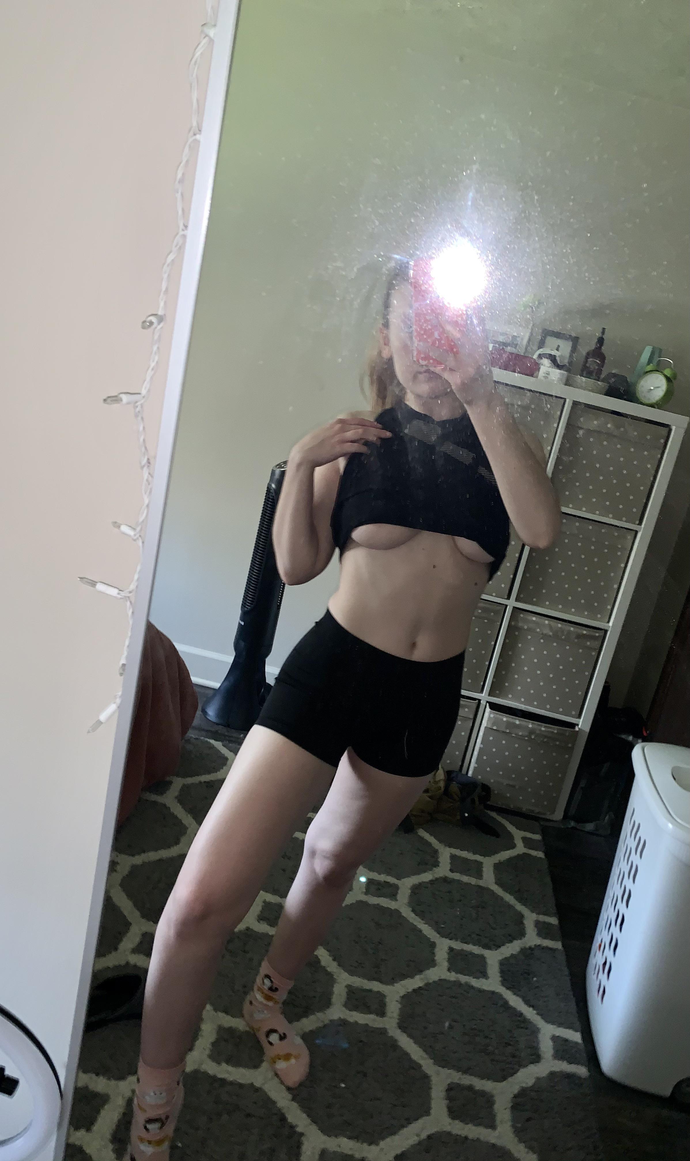 First time working out without underwear or a bra🥰 | Scrolller