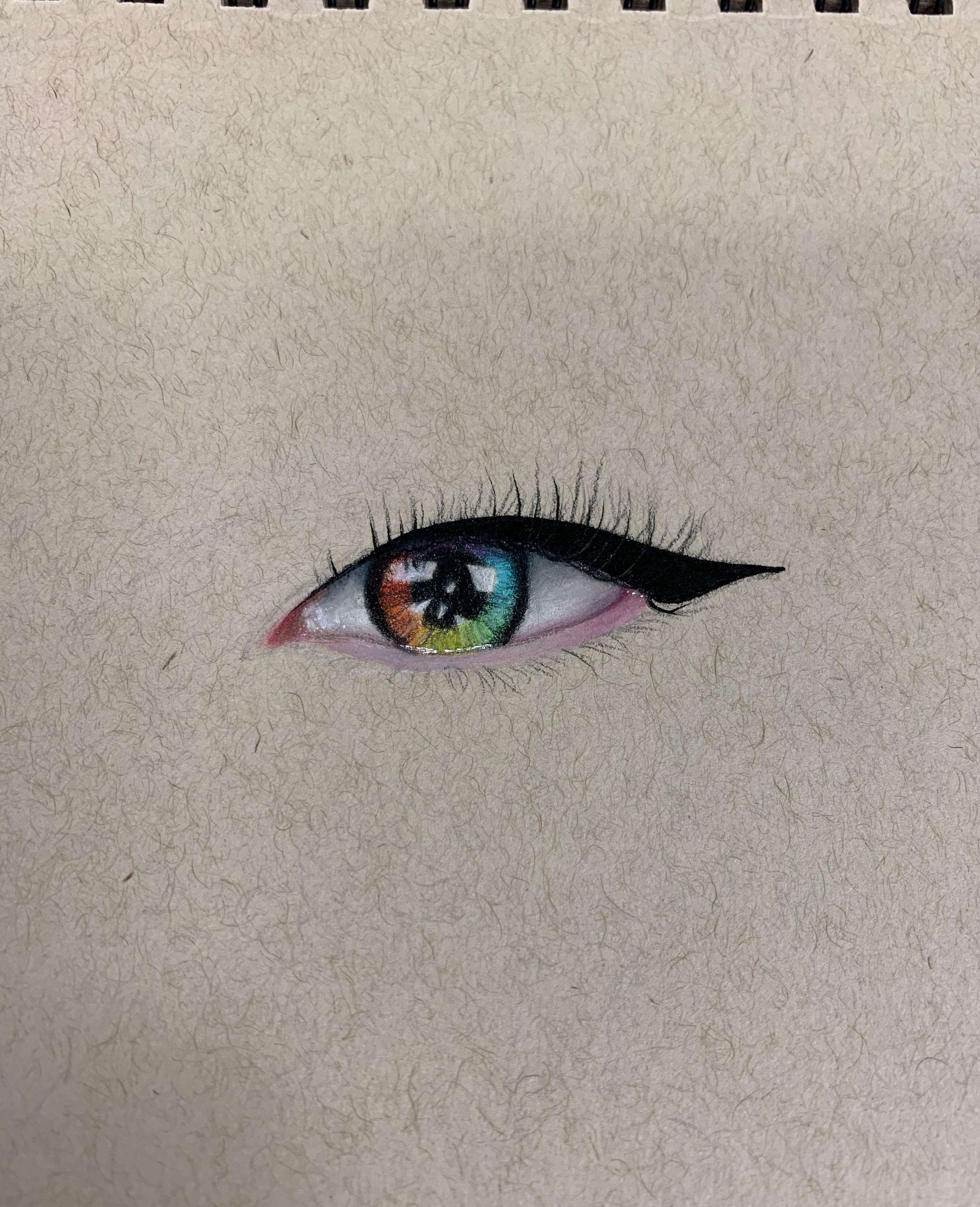 First try at “realism” with colored pencils | Scrolller