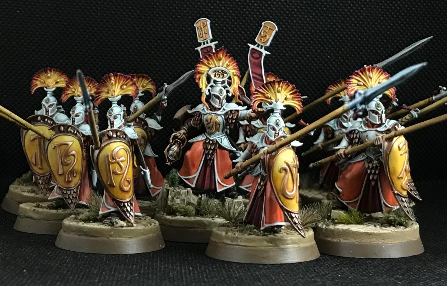 First unit of completed Lumineth | Scrolller