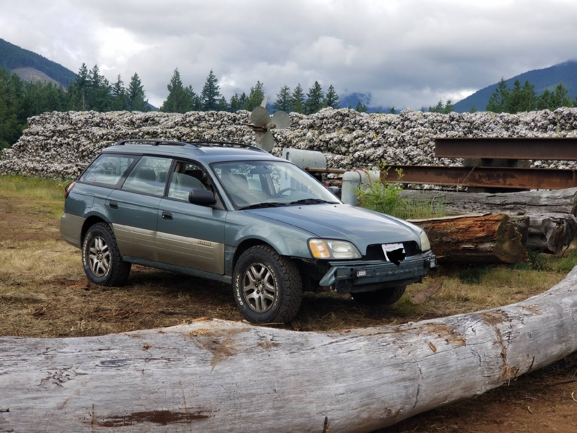 First wagon, first outing. Near Quilcene, WA | Scrolller