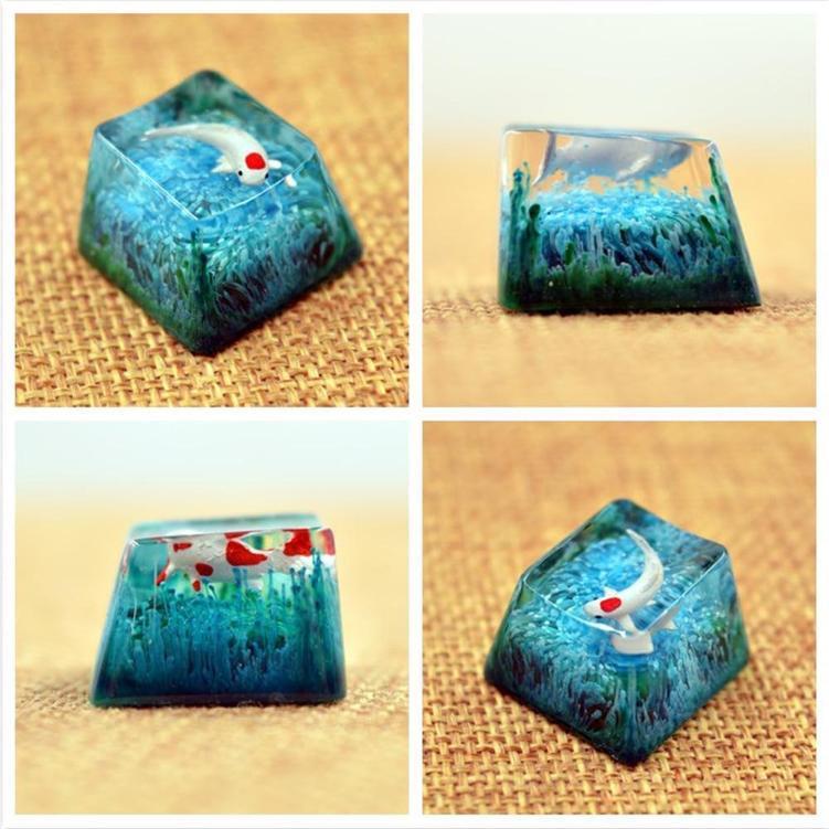 Fish resin keycap link in comment | Scrolller