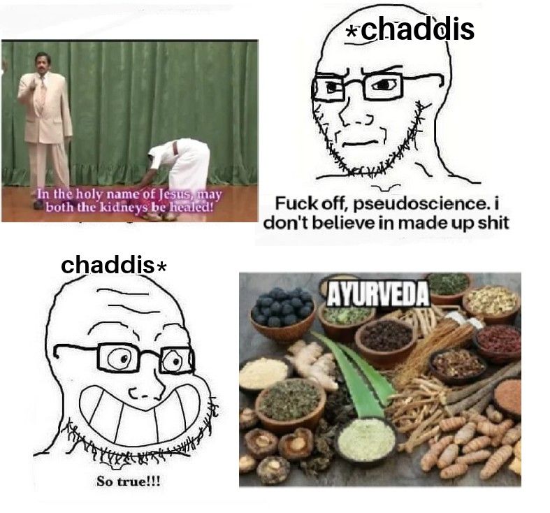 Fixed that chaddi meme. | Scrolller