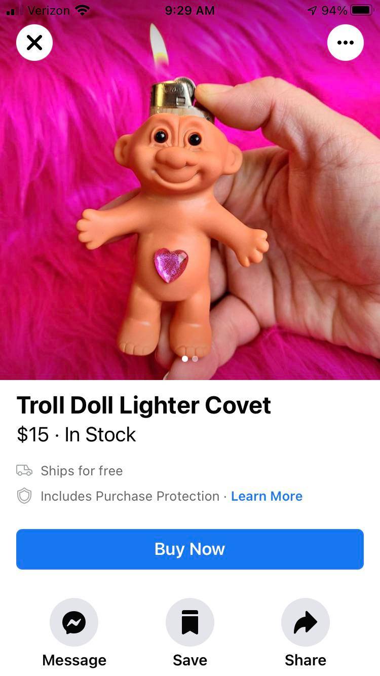 Flaming troll hair | Scrolller