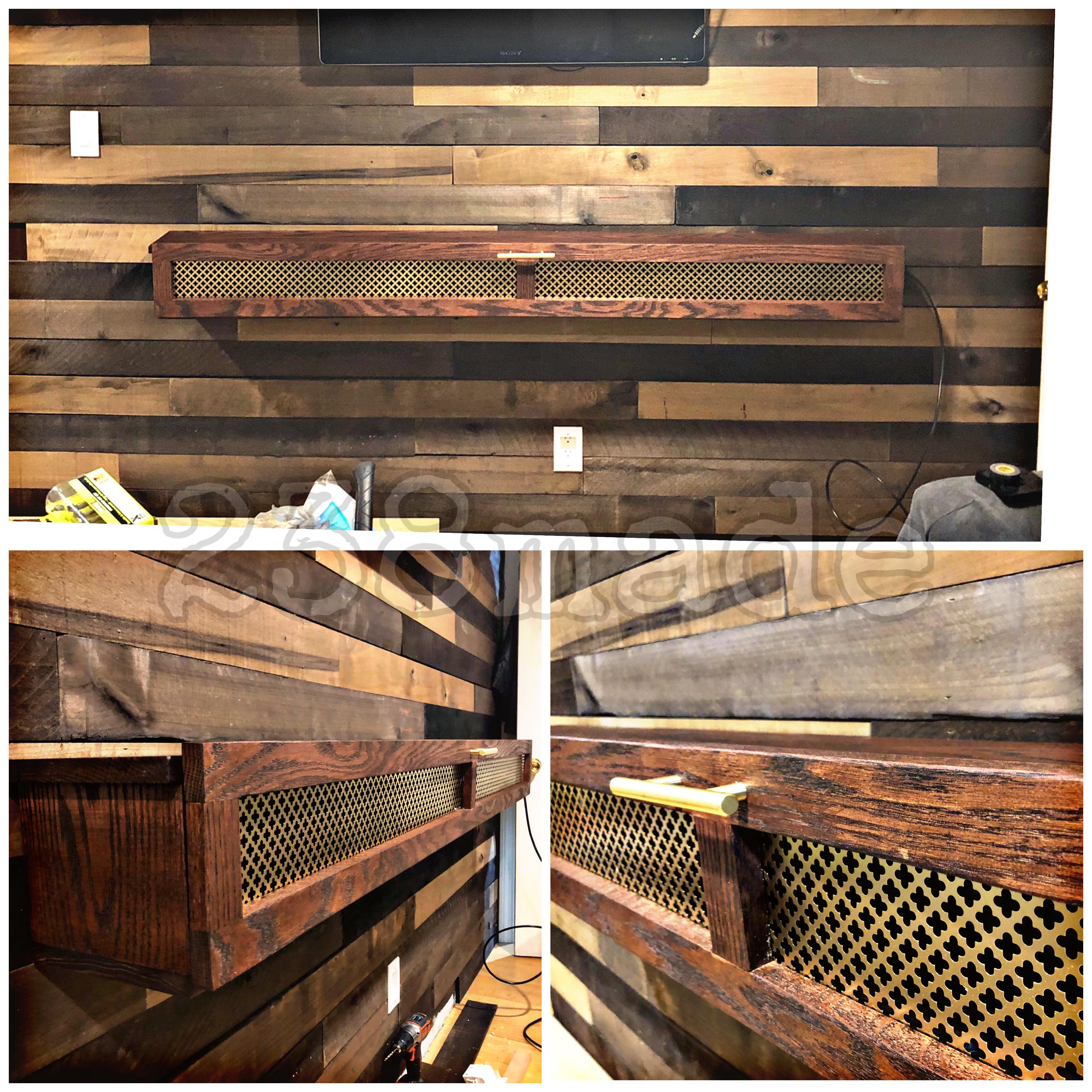 Floating shelf/Tv console. | Scrolller