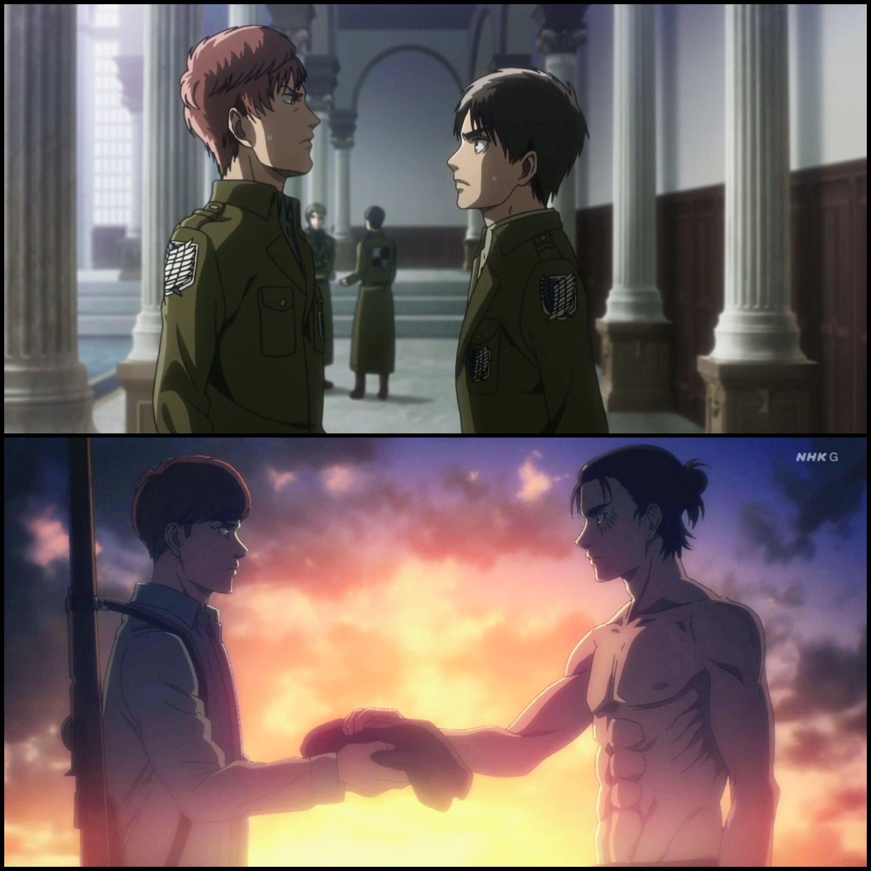 Floch and Eren, then and now | Scrolller