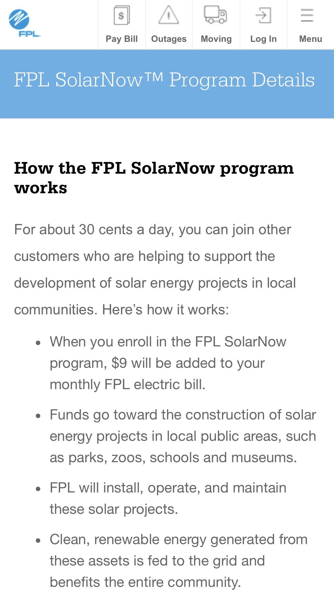 Florida Power and Light Solar Program Seems Like Total Scam, thoughts? | Scrolller