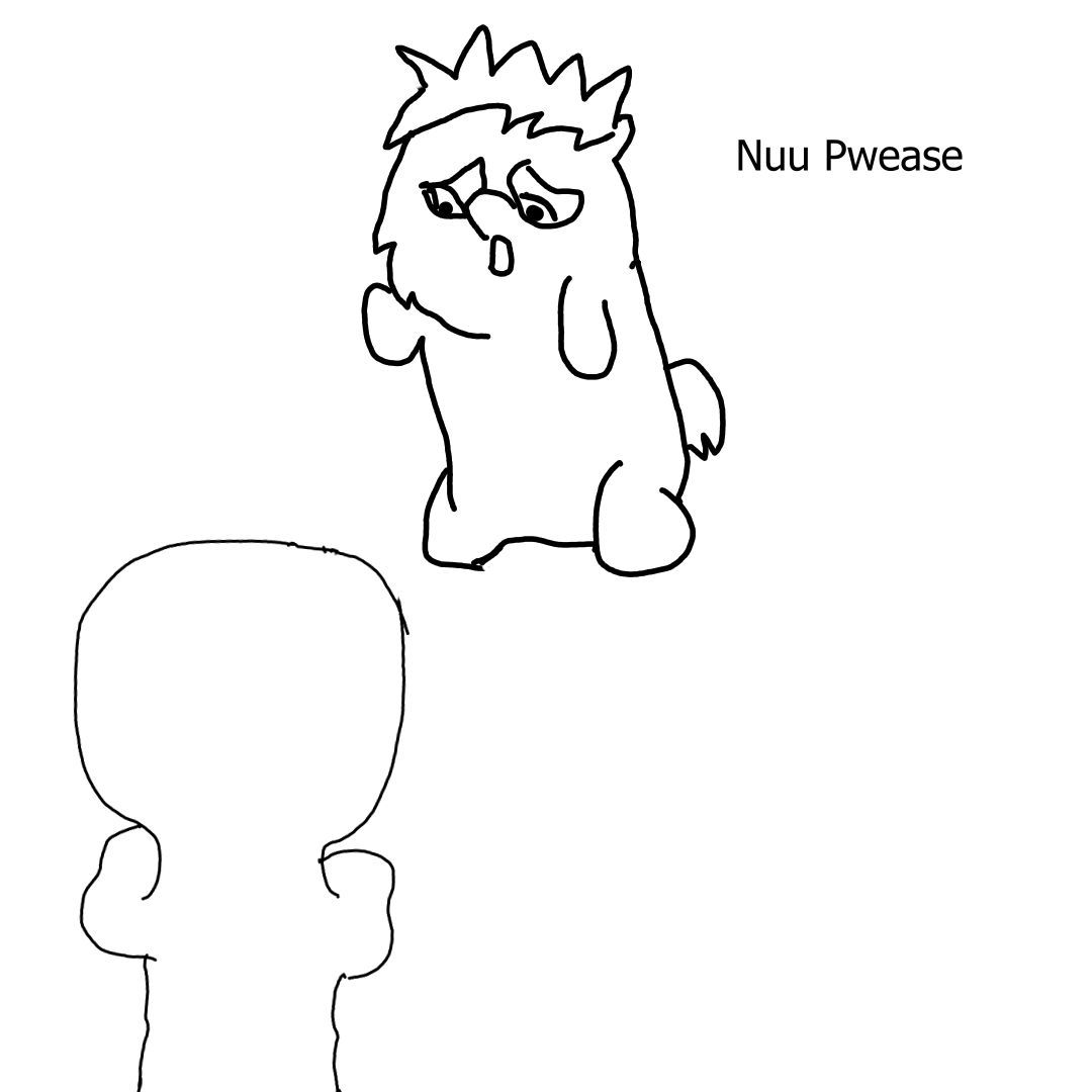 Fluffy meets peanut | Scrolller