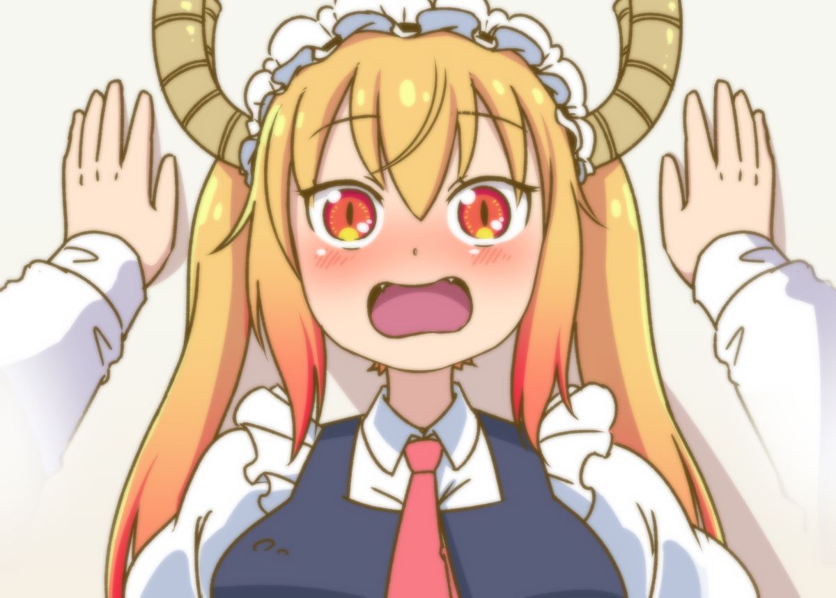 Flustered by Kobayashi's sudden advances | Scrolller