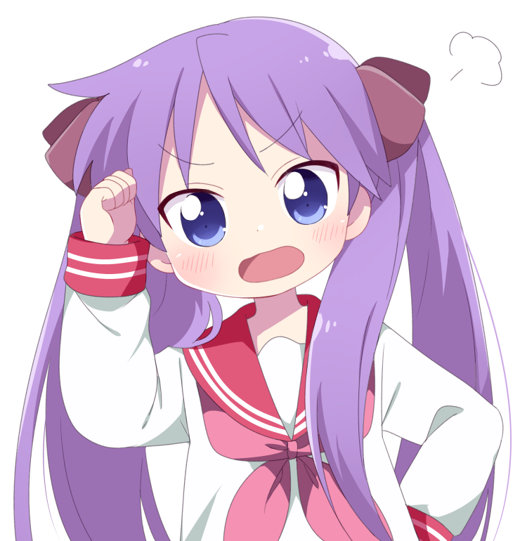 Flustered Kagami by ぷいん | [Lucky Star] | Scrolller