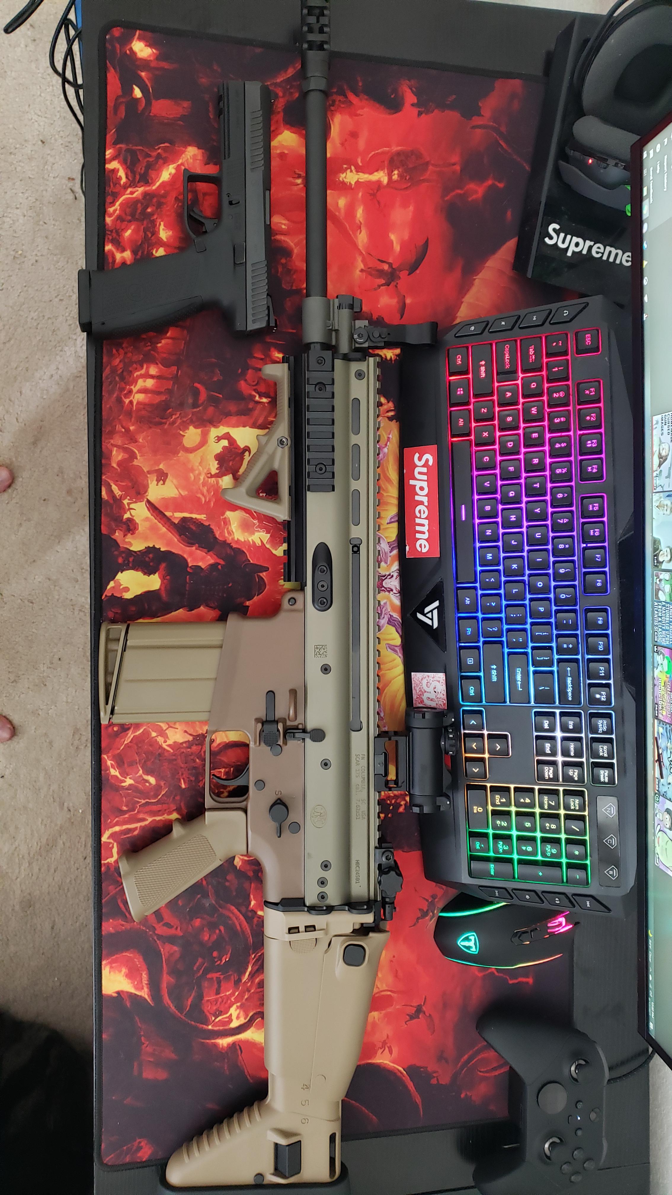 Fn SCAR17S and CZ P10-F | Scrolller