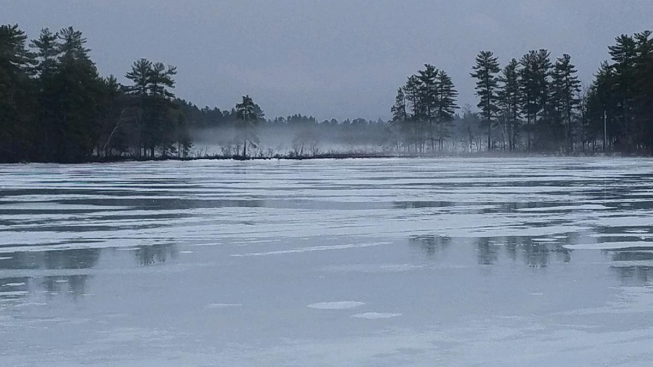 Foggy afternoon on the ice | Scrolller