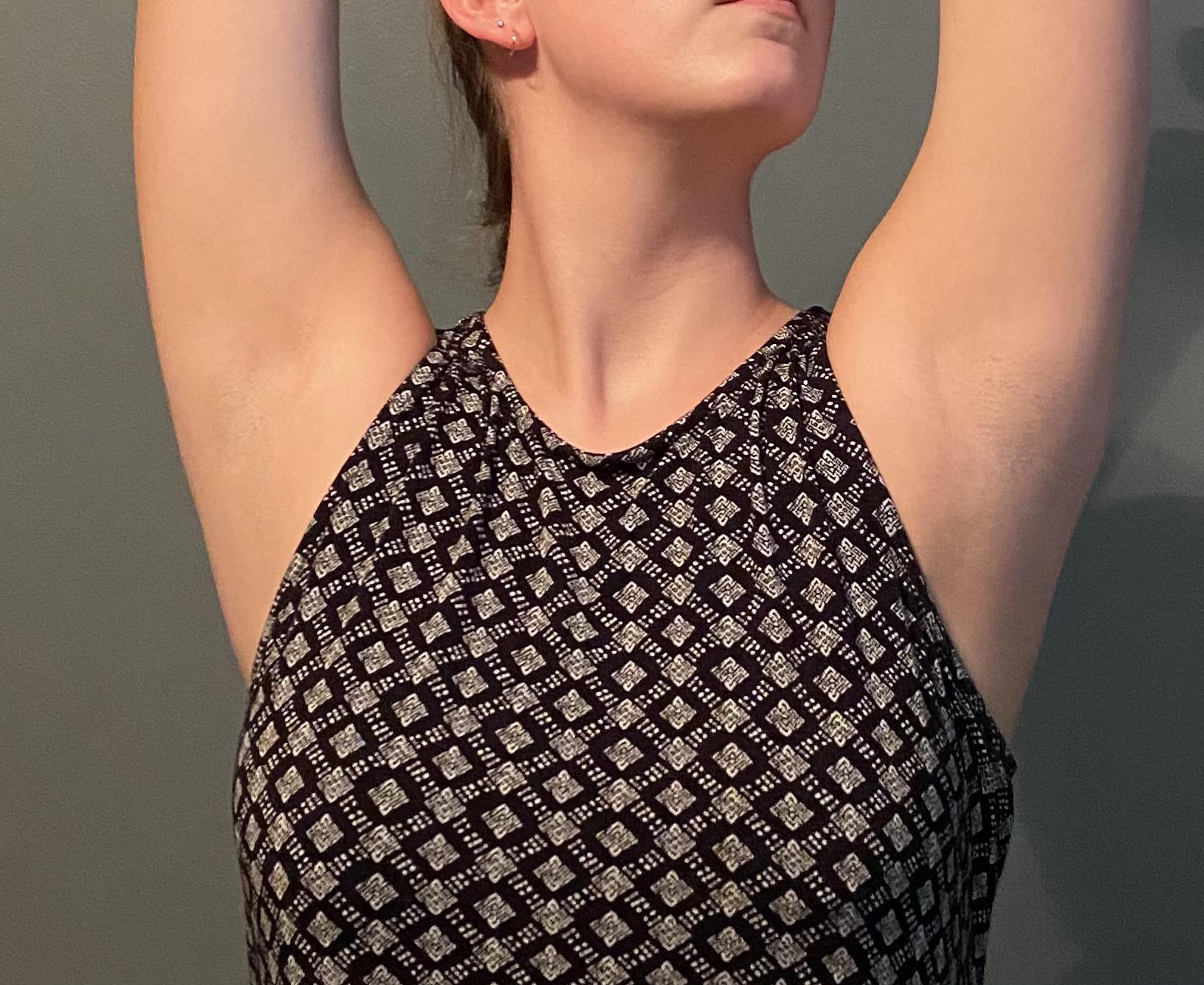 Follow my free OF account and DM to let me fulfill your smooth armpit pierced titty kink ...