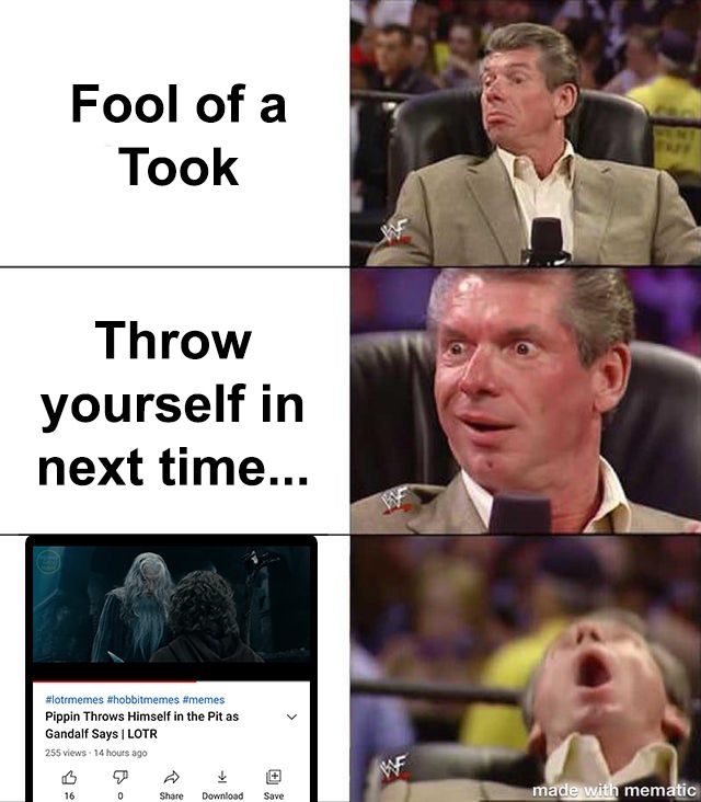 Fool of a Took! | Scrolller