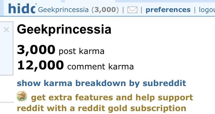 For a moment, my Post Karma was exactly 1/4 of my Comment Karma | Scrolller