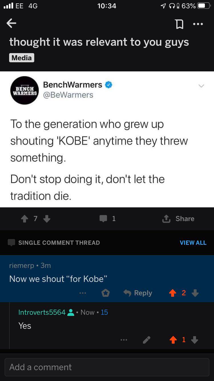 FOR KOBE | Scrolller