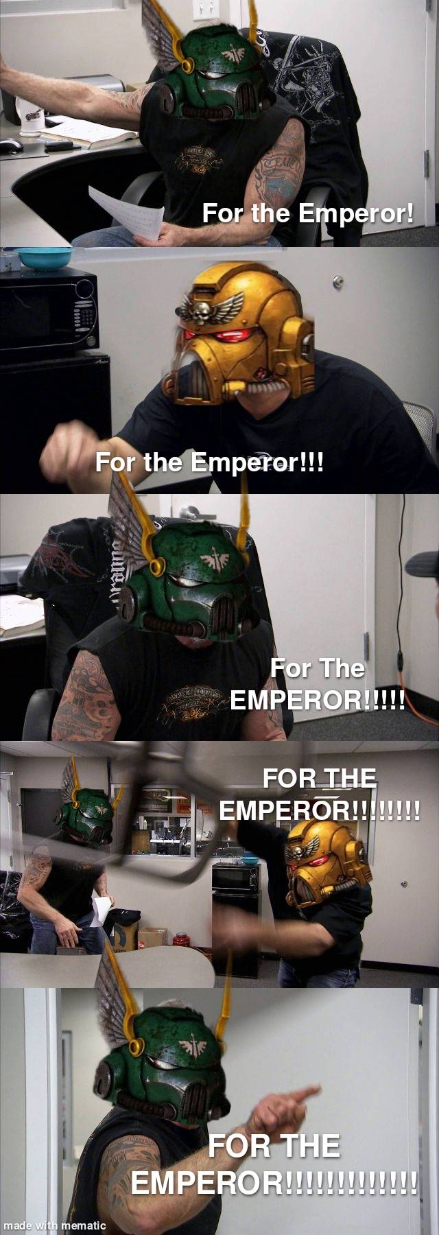 FOR THE EMPEROR!!!!!!!!!!!!!!!!!!!!! | Scrolller