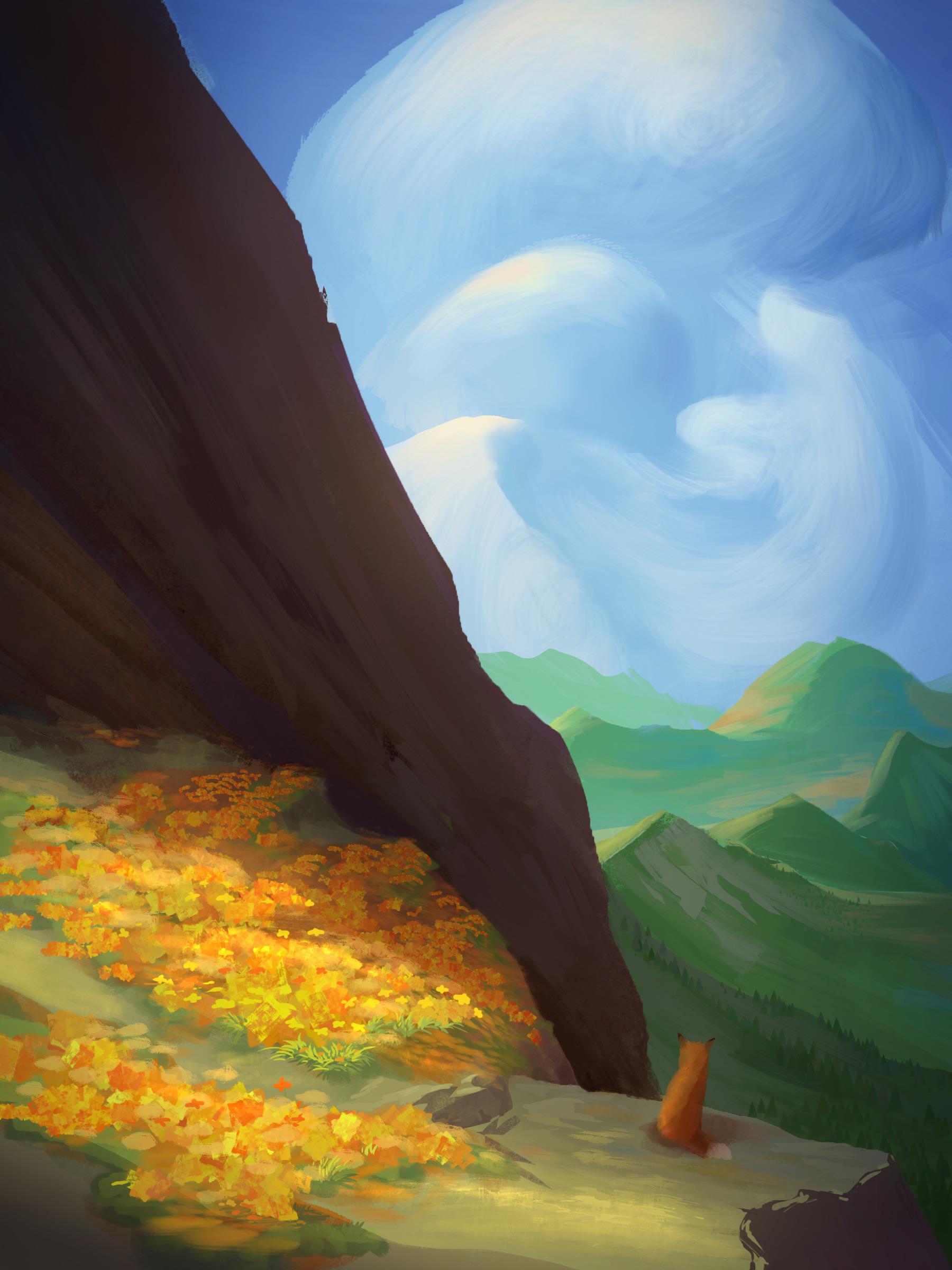 Fox, me, digital, 2021 | Scrolller