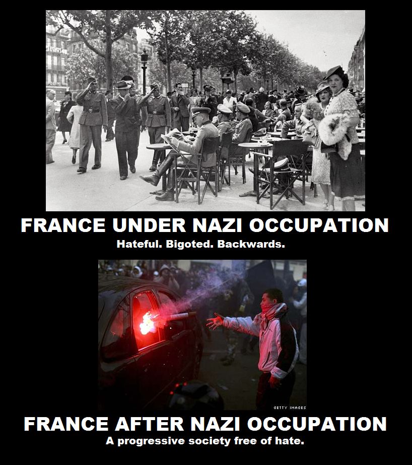 France was better under the Nazis. | Scrolller