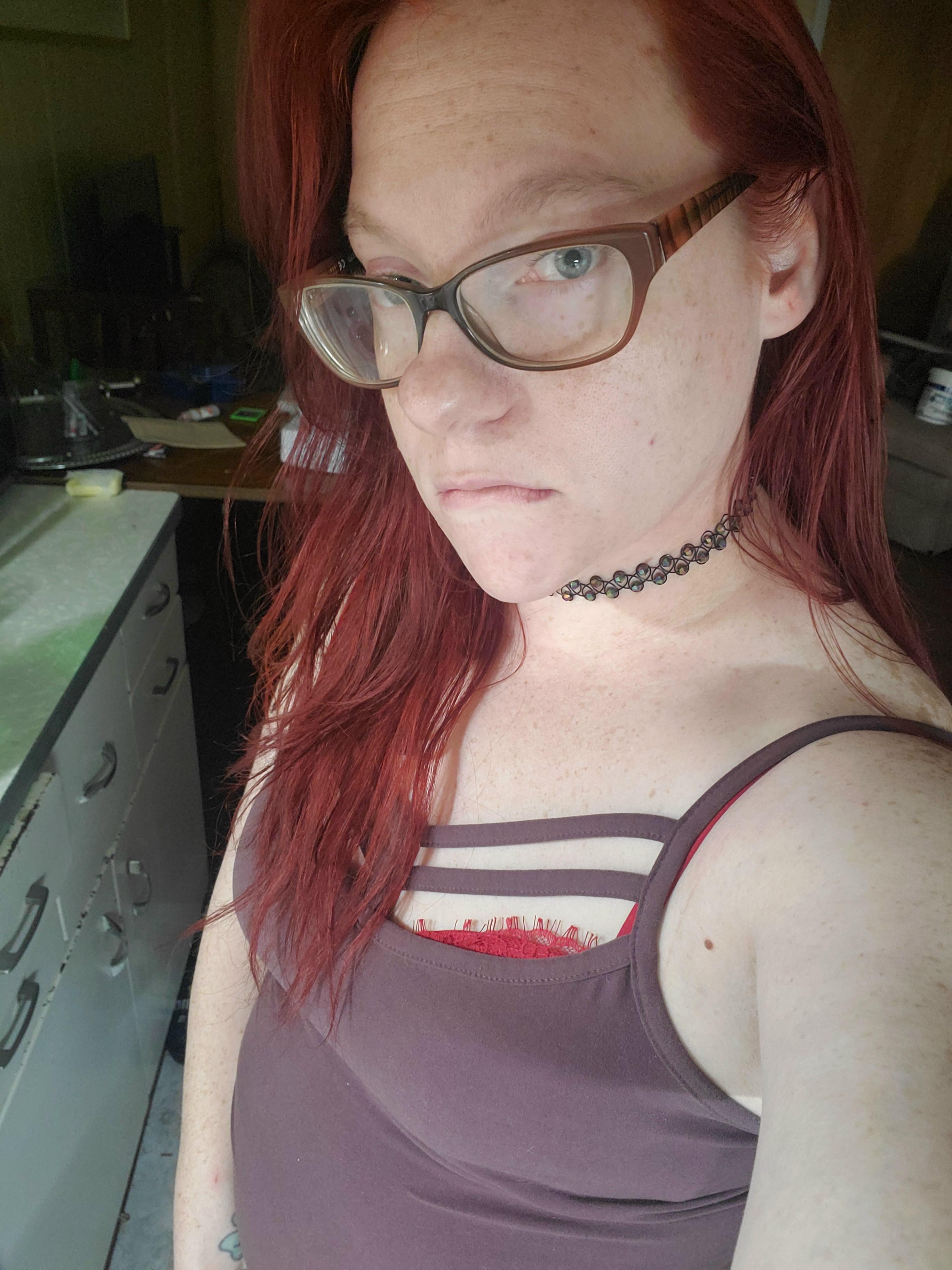 Freckles with a little bit of red lace? | Scrolller