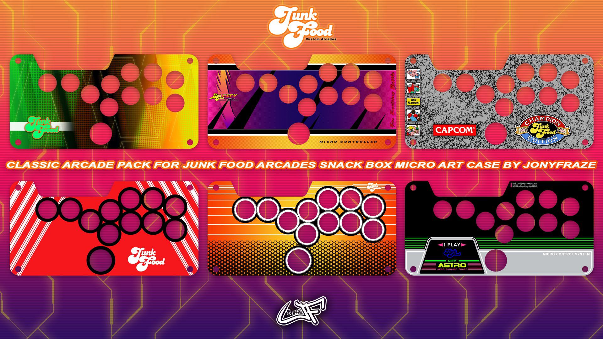 Free Classic Arcade Art Pack for Snack Box Micro! | Scrolller