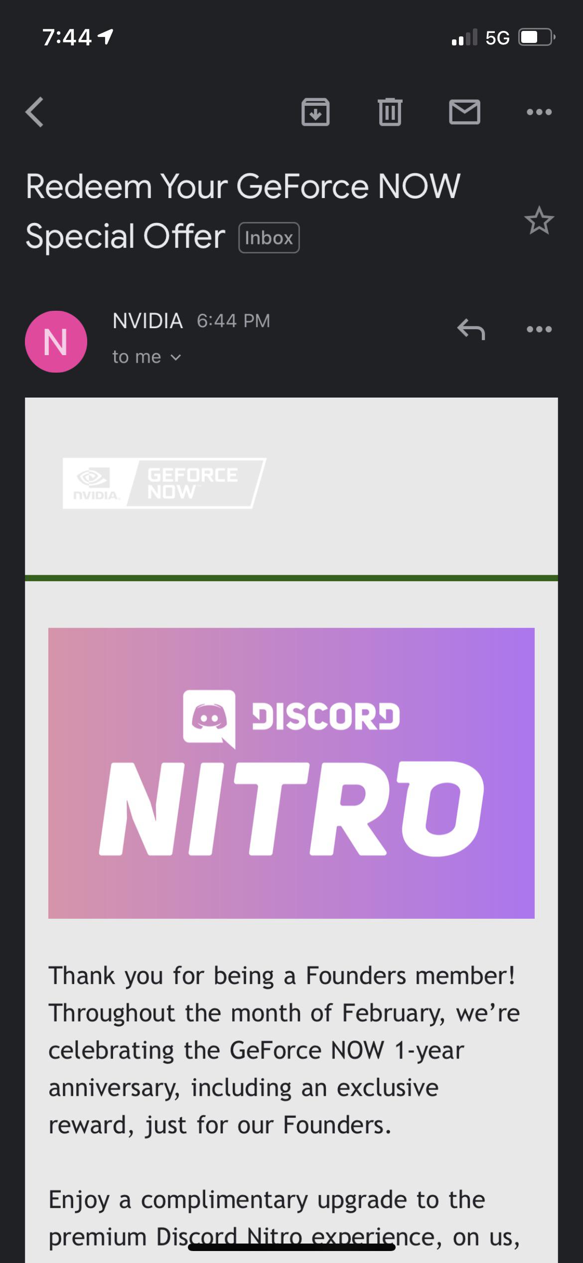 Free nitro for founders! | Scrolller