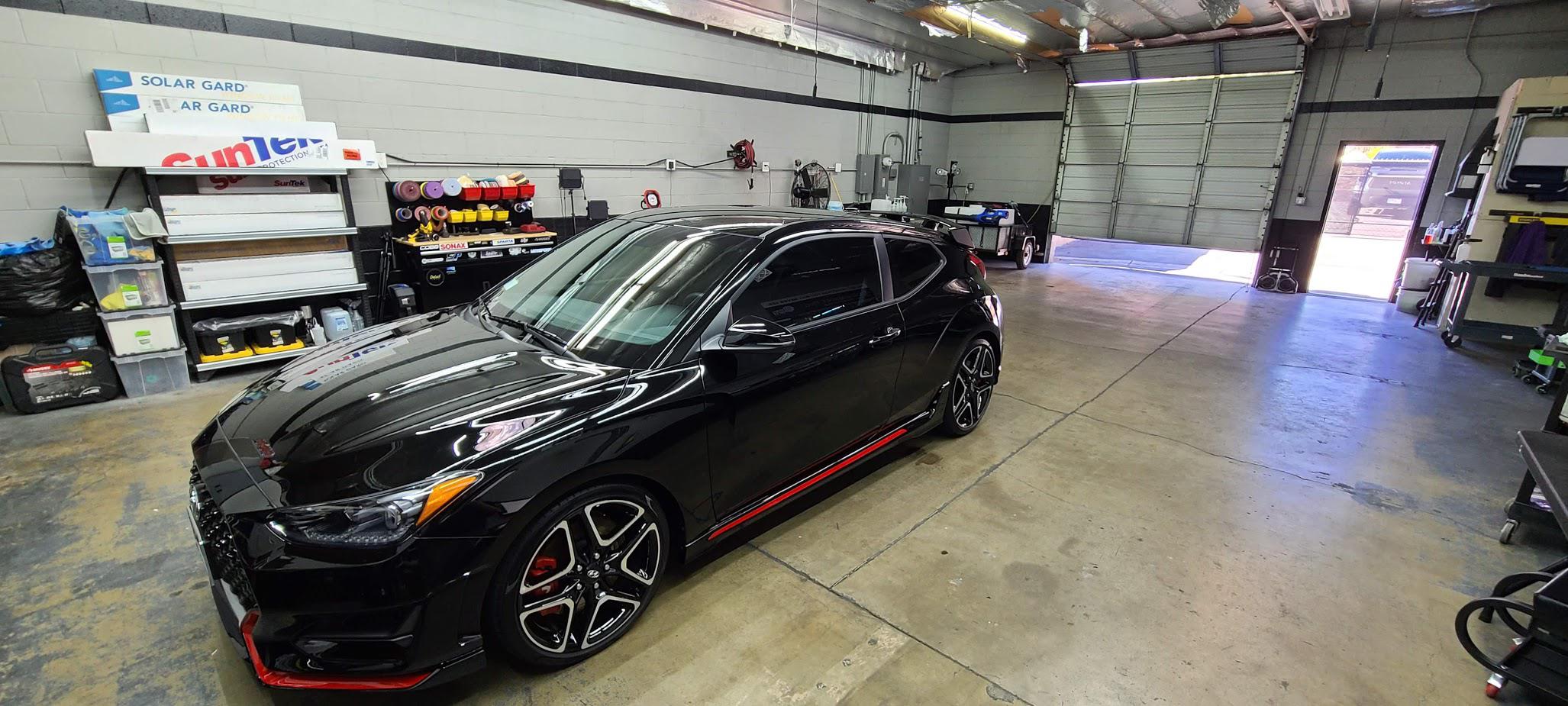 Fresh ceramic coating and tint - black never looked so good! | Scrolller