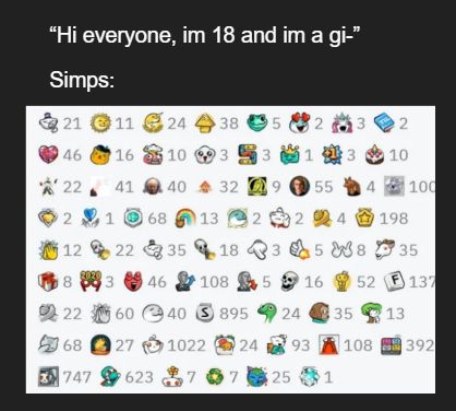 frickin' simps | Scrolller