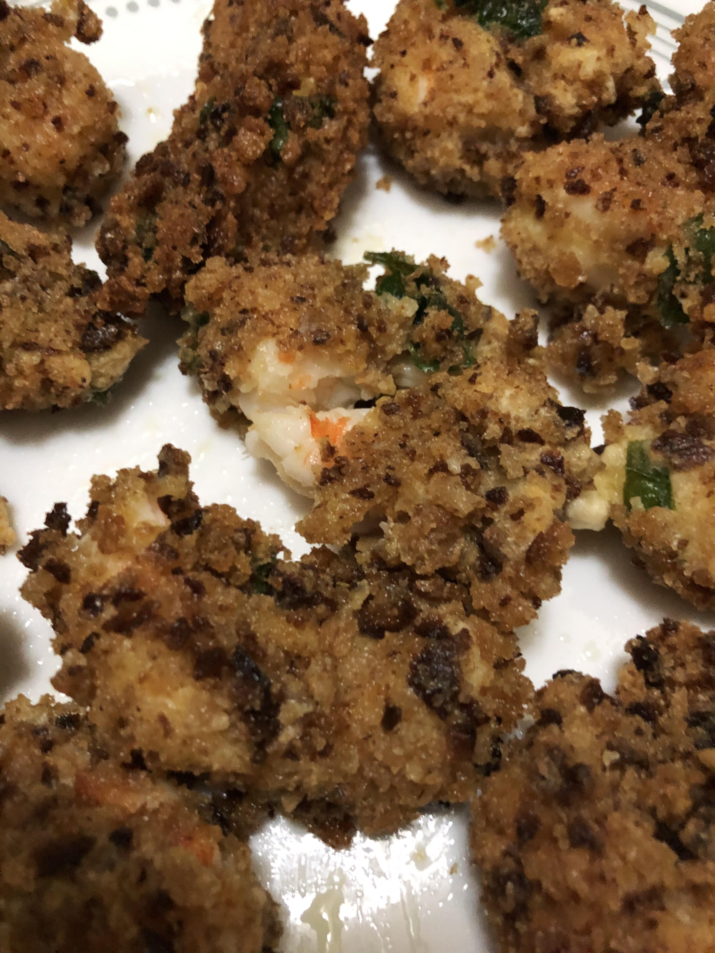 Fried breaded shrimp | Scrolller