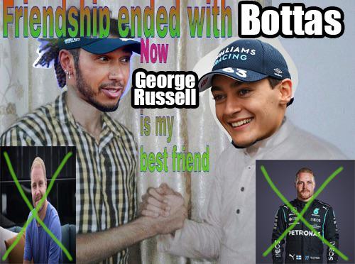 Friendship ended with Bottas | Scrolller