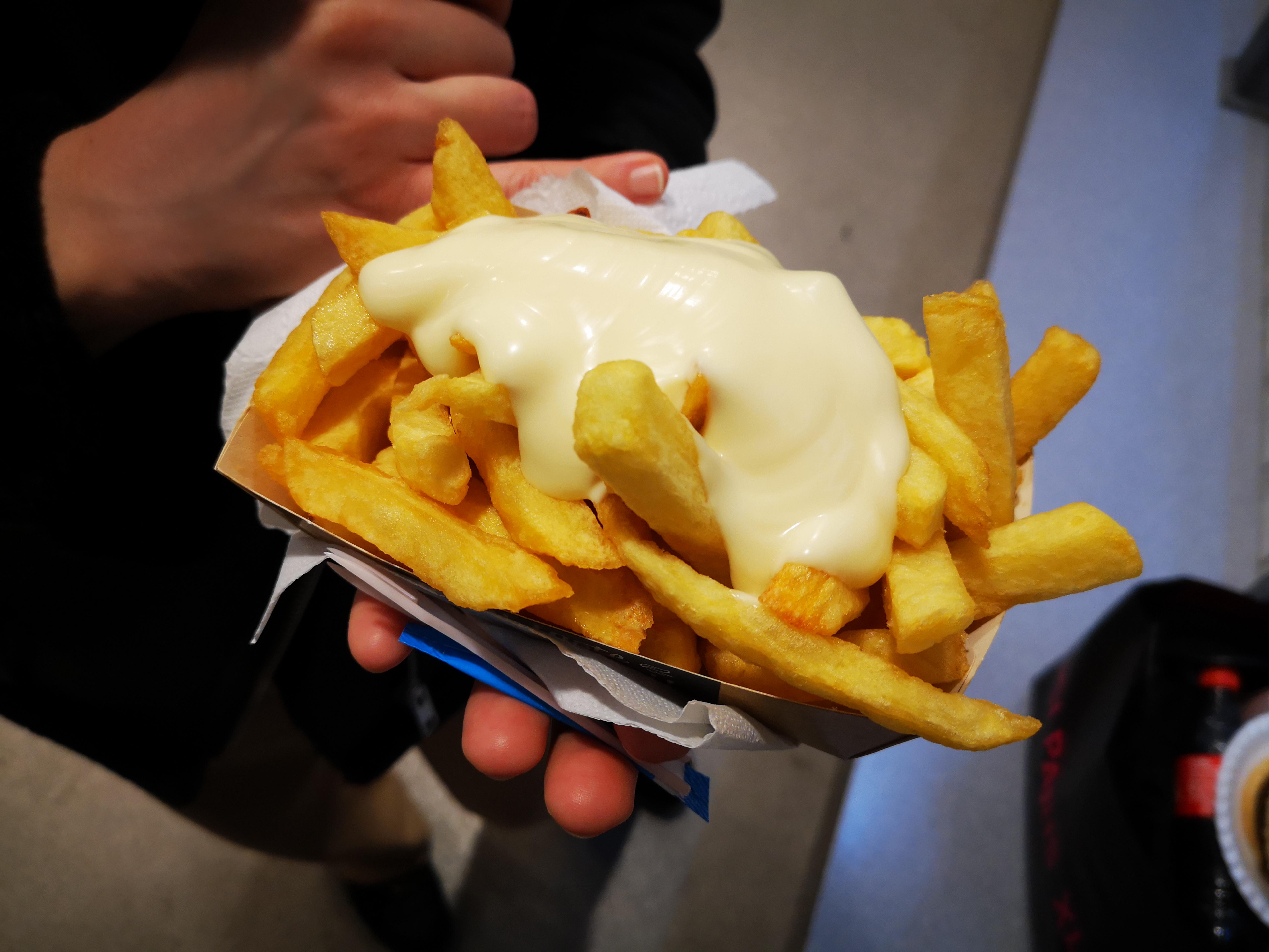 Fries With Mayonaise - A Popular Comfort Food In The Netherlands. Yummy! | Scrolller
