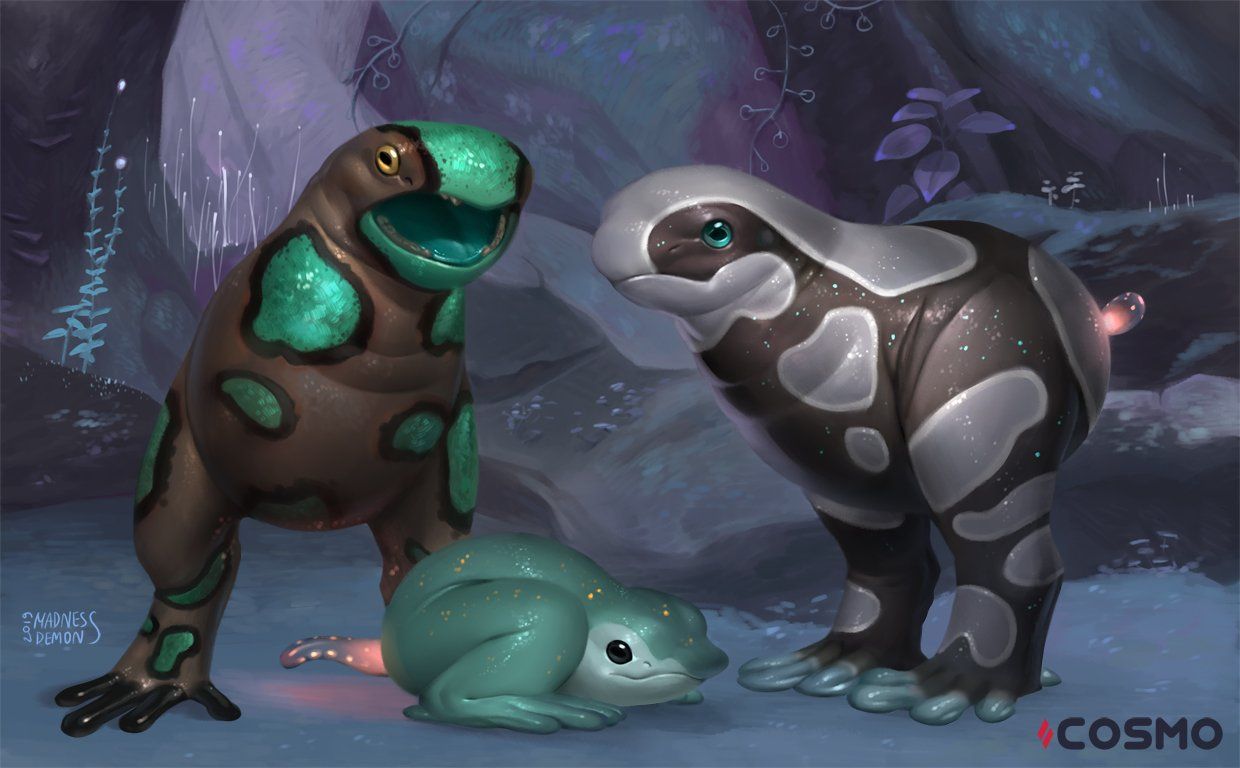 Froggy Creatures by MadnessDemon | Scrolller