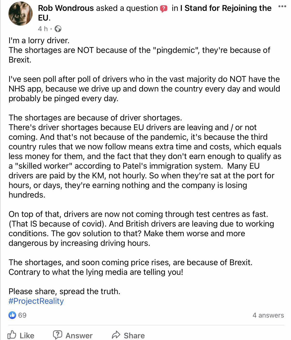 From a lorry driver | Scrolller