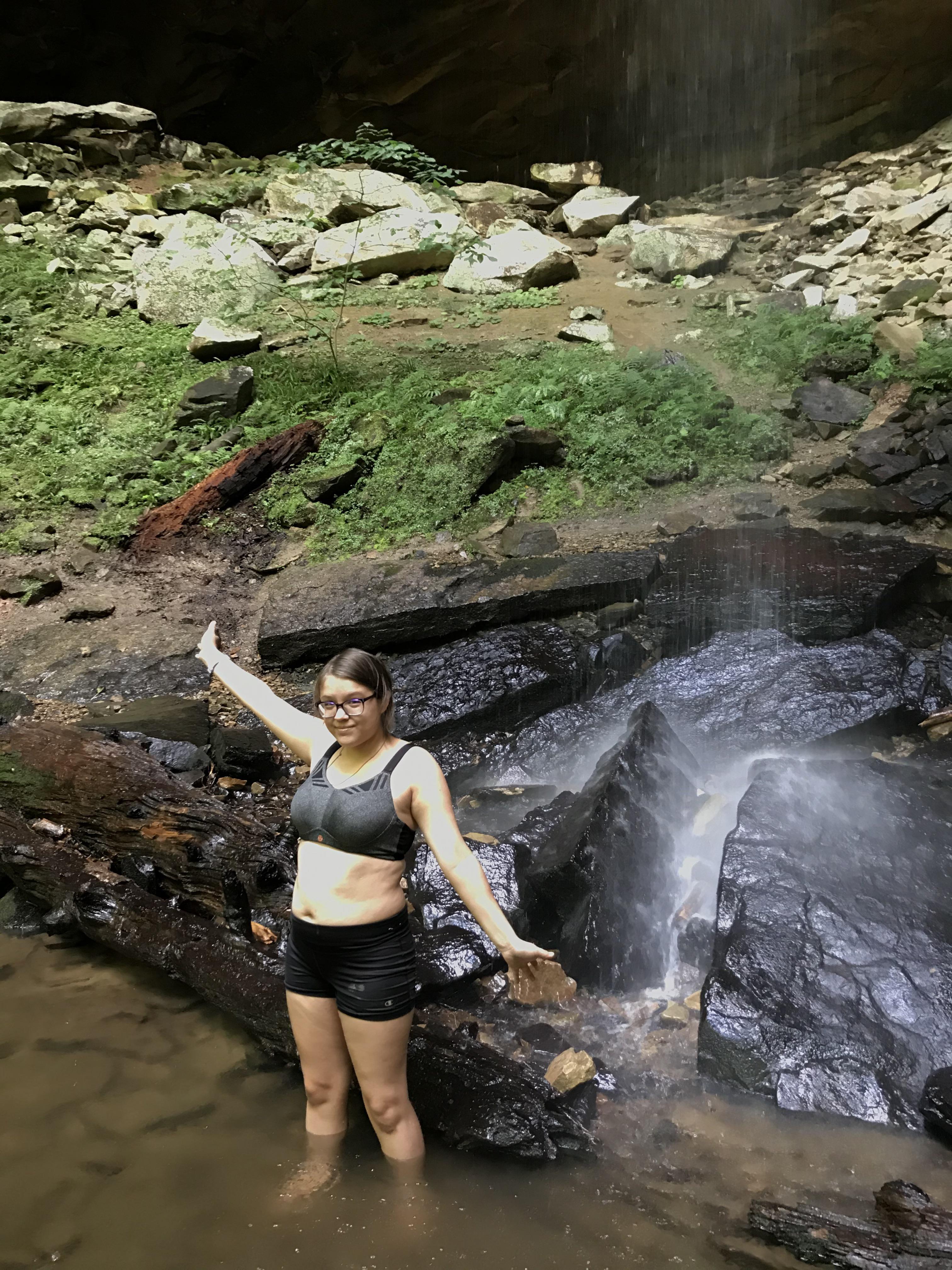 From that time I bathed in a waterfall ;) [f] | Scrolller