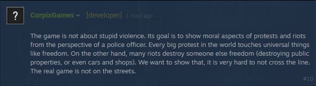 From the creators of Riot Control Simulator. | Scrolller