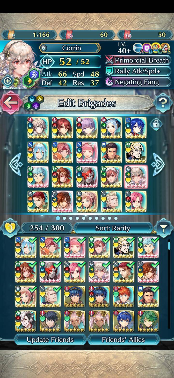 Full brigade of my 5☆ +10 units | Scrolller