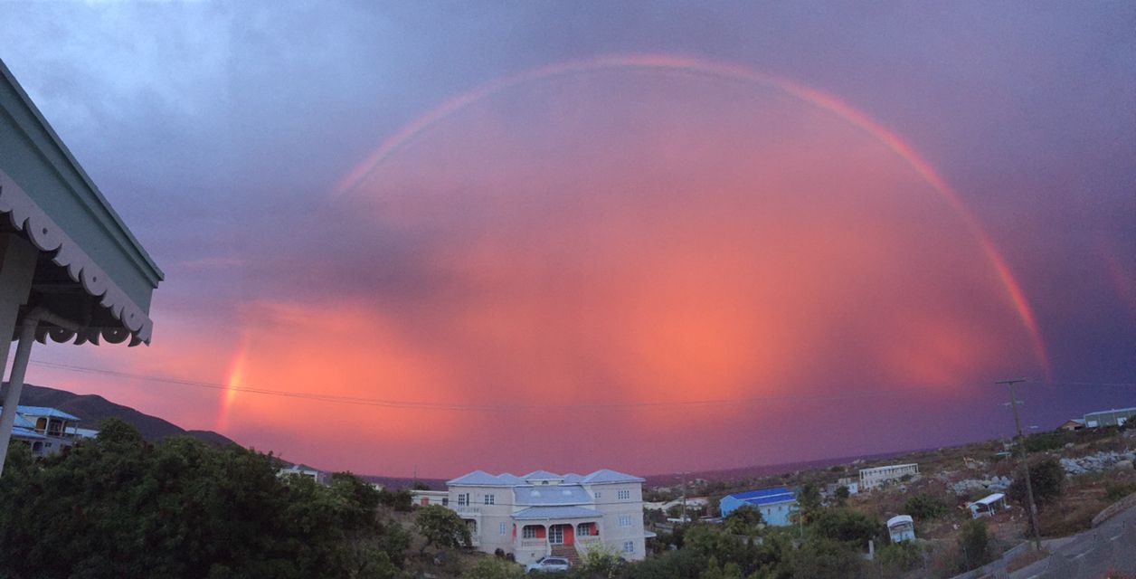 Full opposite sunset rainbow !!! | Scrolller