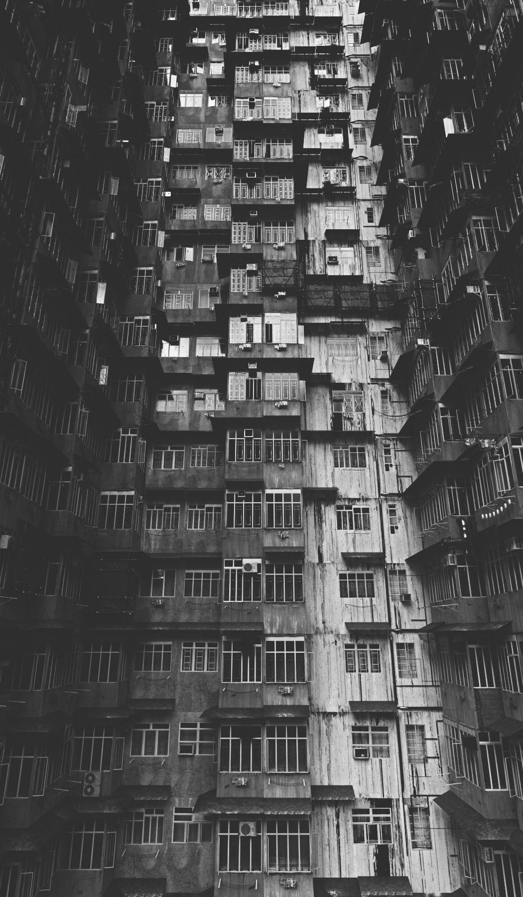 Fully procedural building made with