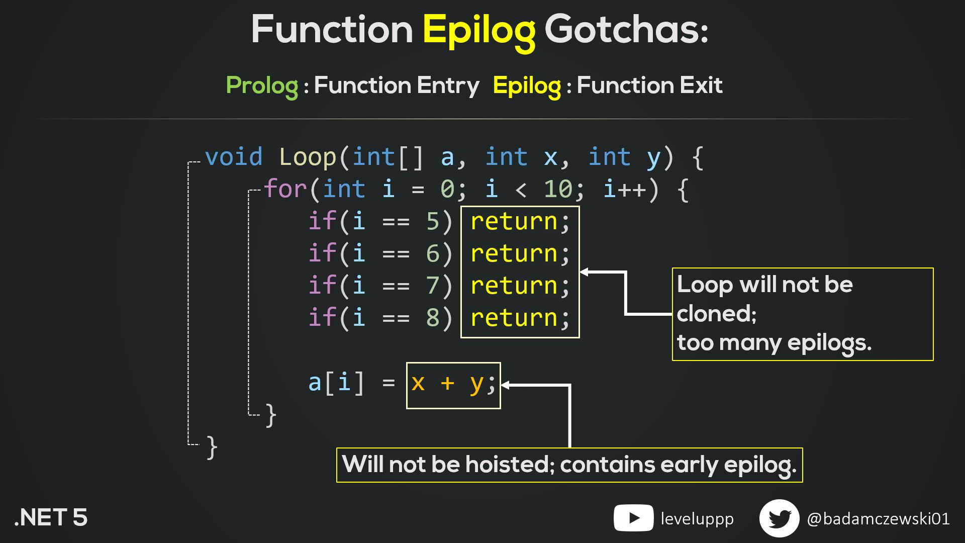 Function Epilog Optimization Gotchas | Scrolller