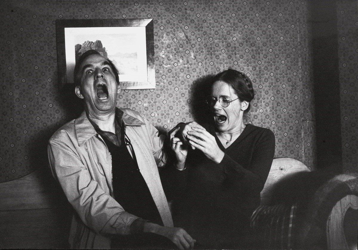 Funny photo of Liv Ullmann and Ingmar Bergman | Scrolller
