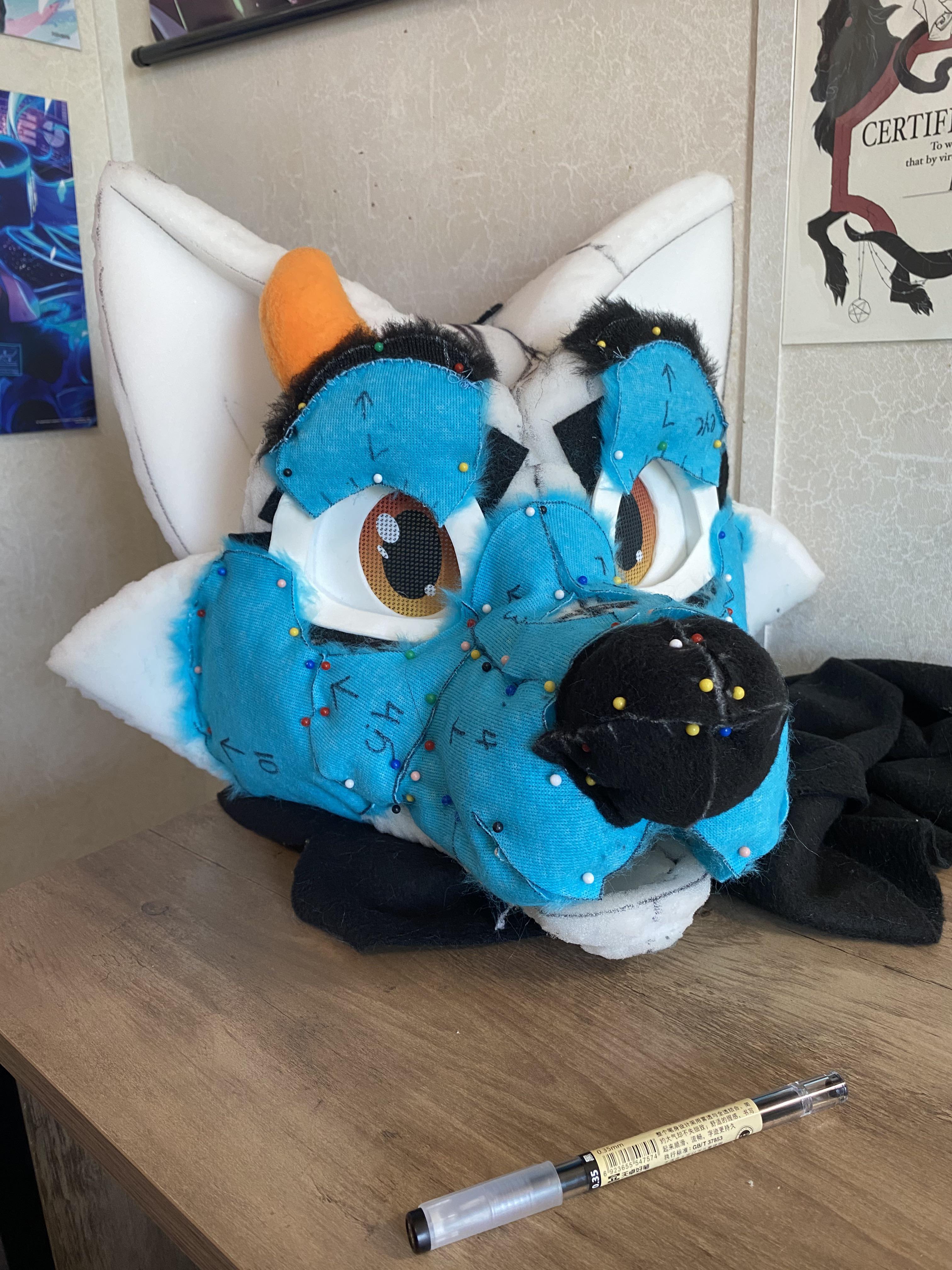 Fursuit WIP | Scrolller