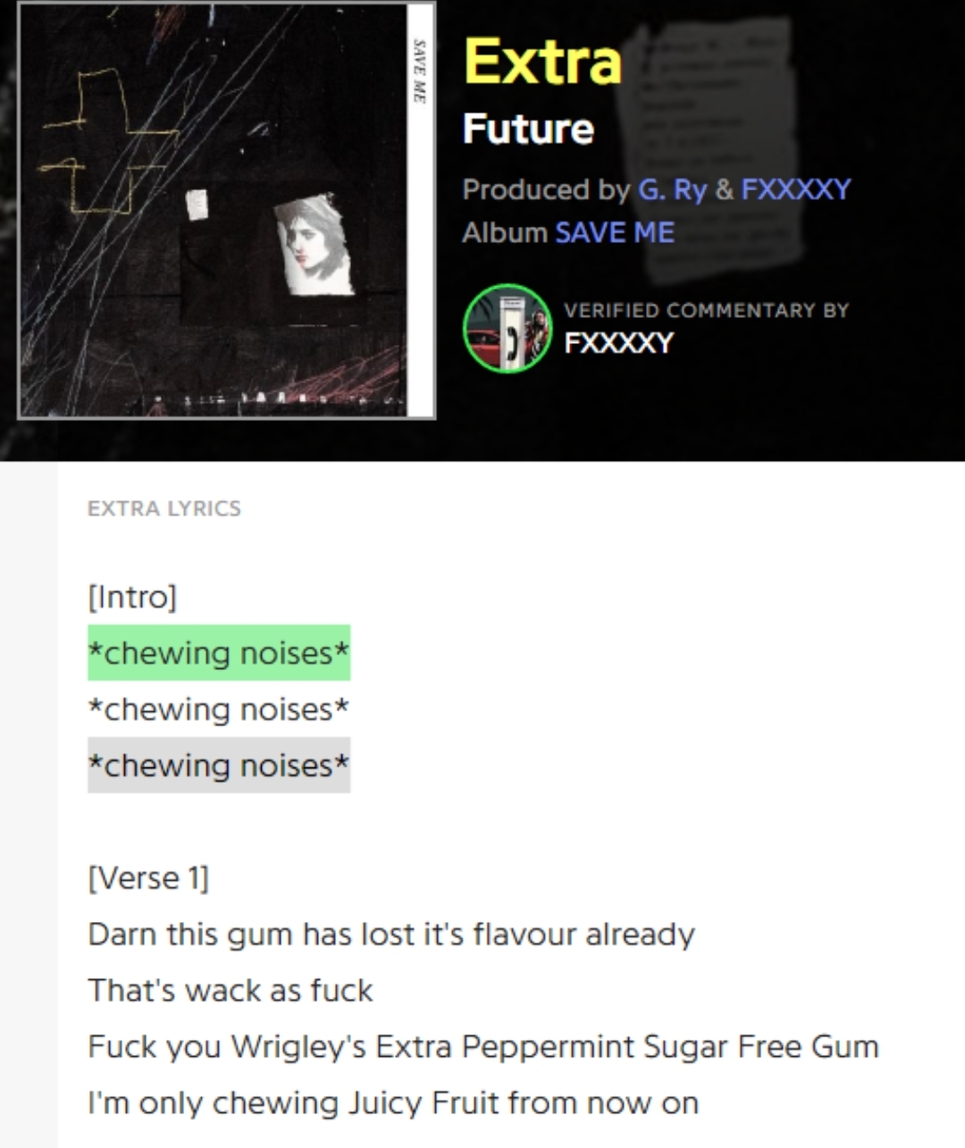 Future - Extra | Scrolller