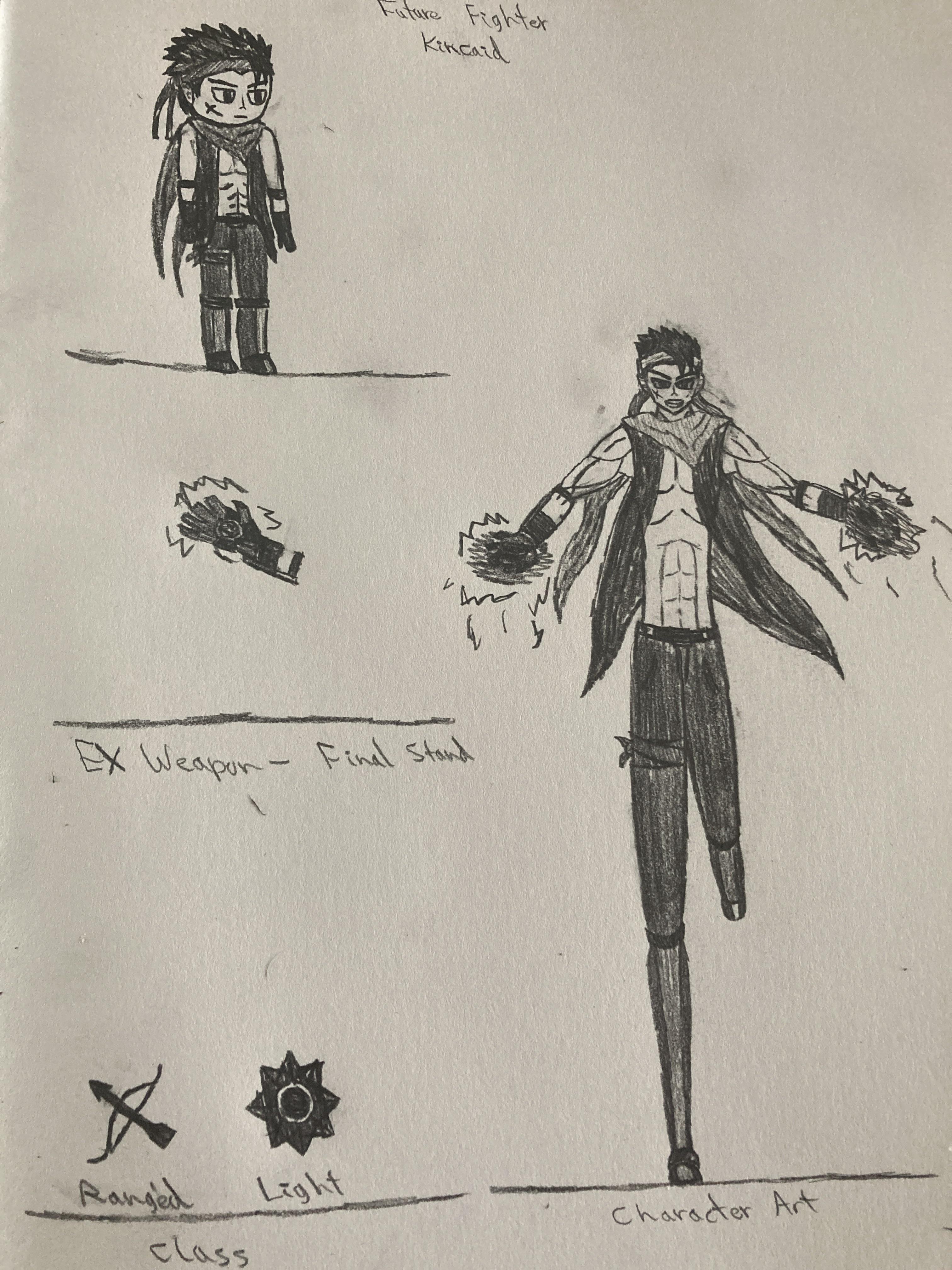 Future Fighter Kincaid, Character Concept | Scrolller